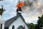 How Did the Church Catch on Fire in the Outsiders